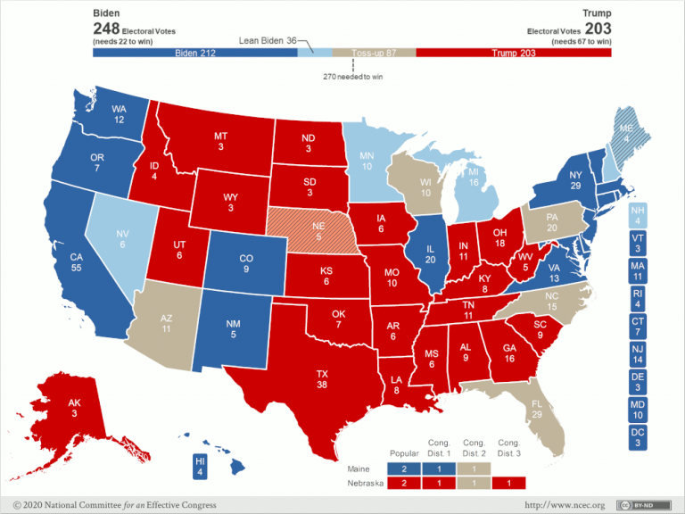 Biden Surge and Trump Failures Expand Electoral Map – National ...